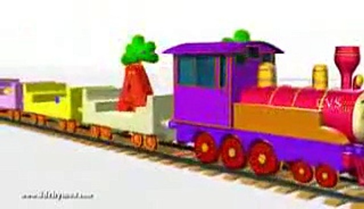 ABCD Alphabet Train song 3D Animation Alphabet ABC Train Songs for ...