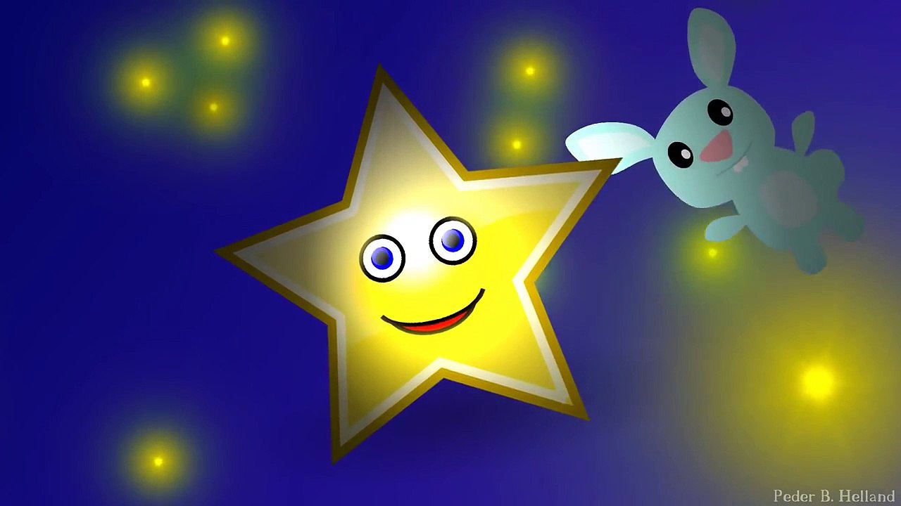 Twinkle Twinkle Little Star | Engelsk Barnesang | Animasjon For Barn ...