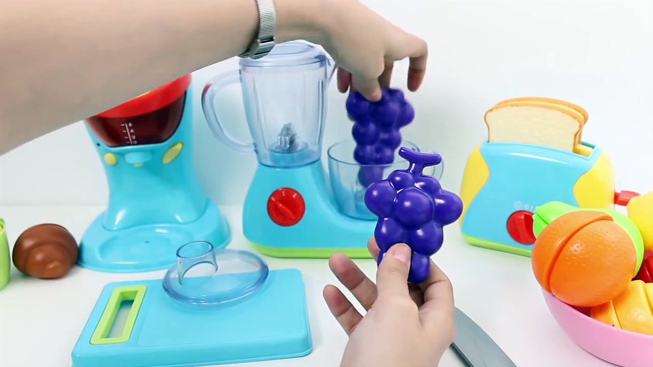 Cooking Playset Just Like Home Kitchen Appliance Set Toaster, Blender ...
