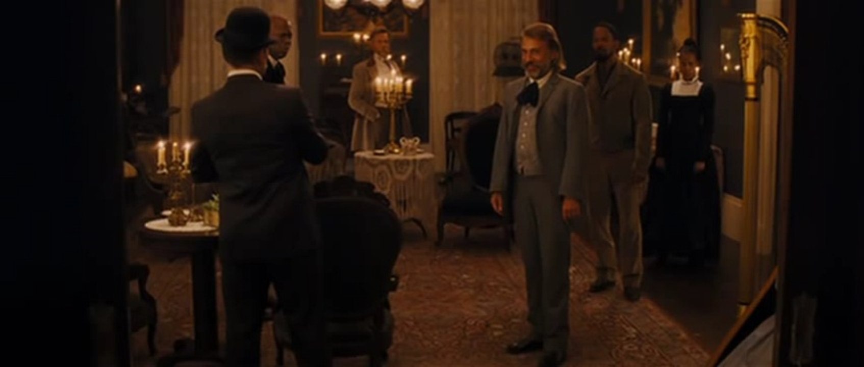 Django Unchained - Mr.Candie vs Dr King Schultz (Quentin Tarantino ...