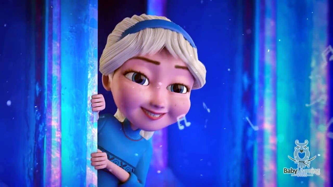 Marshmallow the Frozen Snow Monster Teaches Elsa ABC Alphabet Song ...
