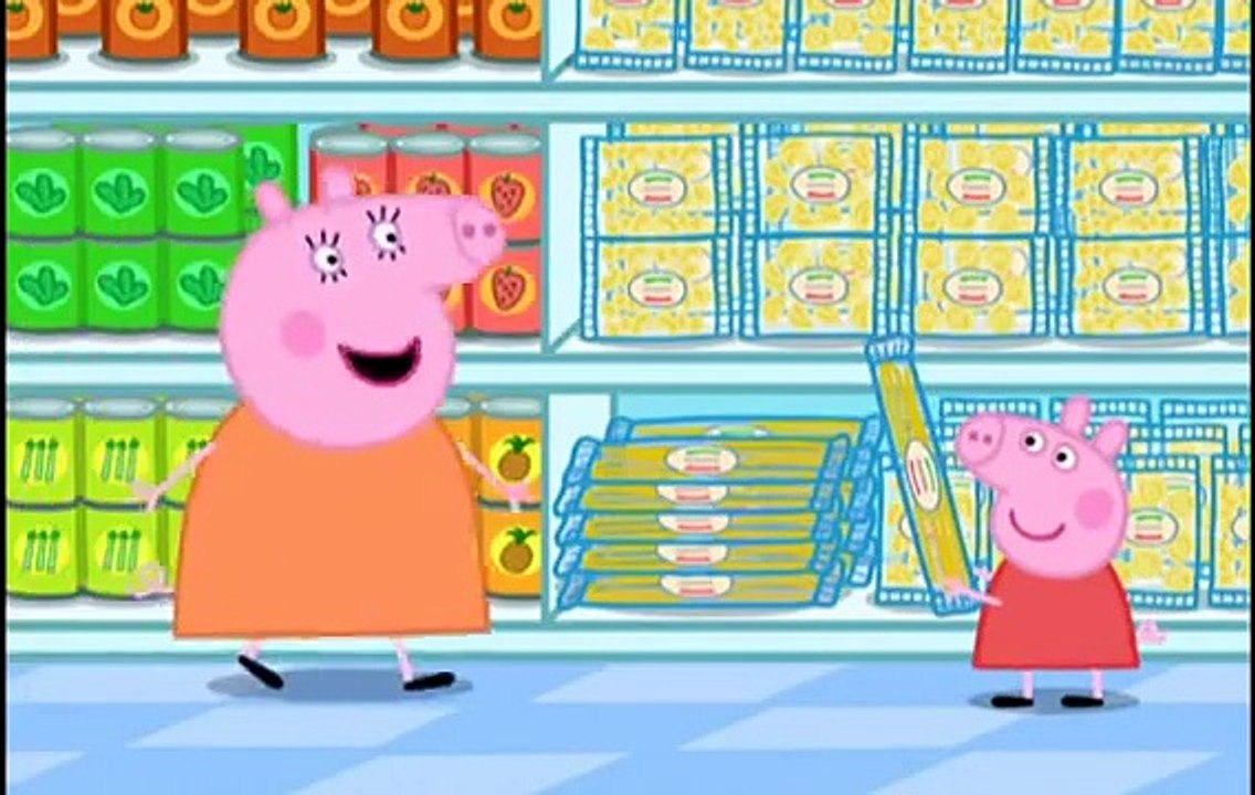 Peppa Pig Papa Cochon En Francais Anime -Le Supermarche - Dessin Anime ...