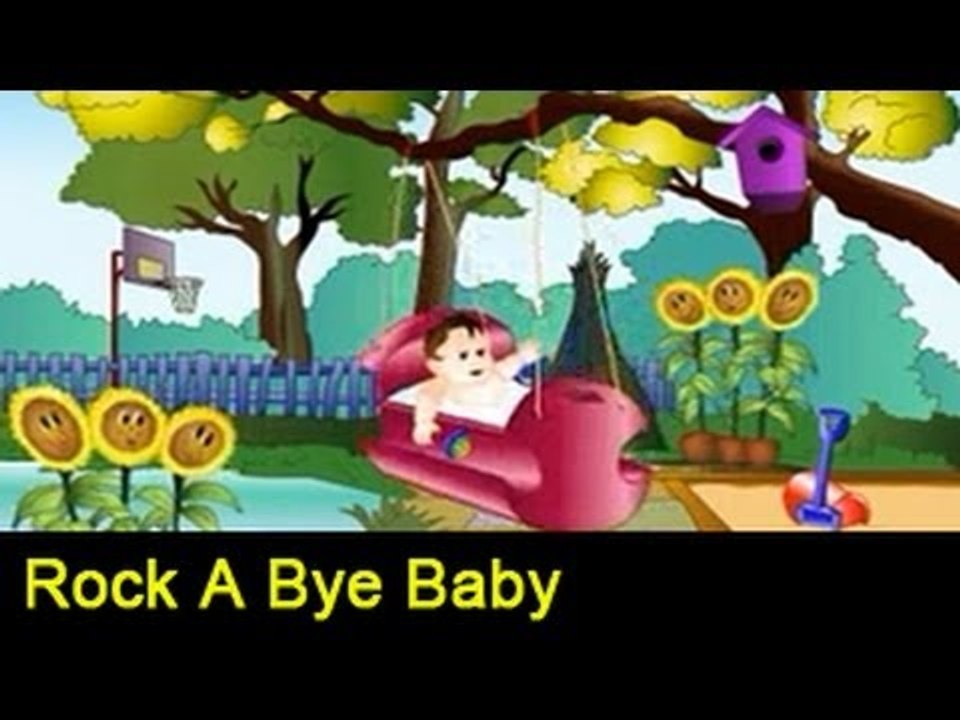 Rock-A-Bye Baby | Famous Nursery Rhymes for Kids - video Dailymotion