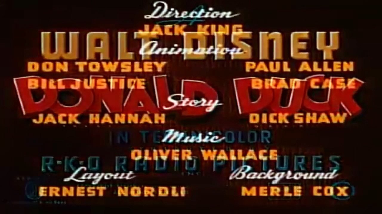 Donald Duck- The Plastics Inventor 1944 - video Dailymotion