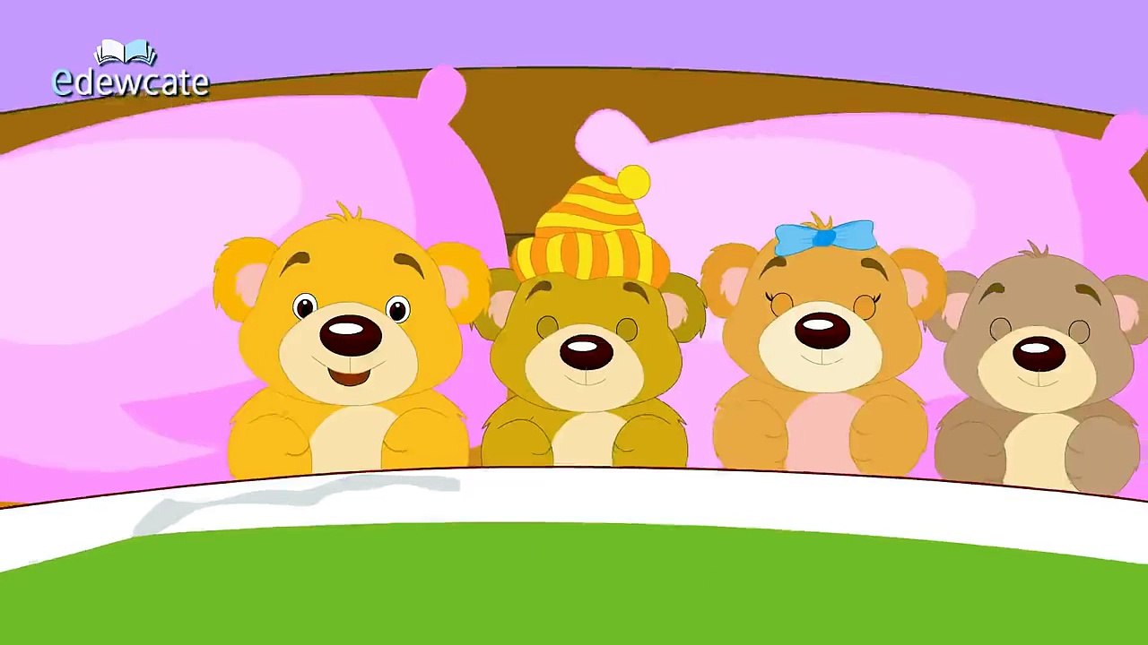 Edewcate english rhymes | Ten in the Bed Nursery Rhyme - Dailymotion Video