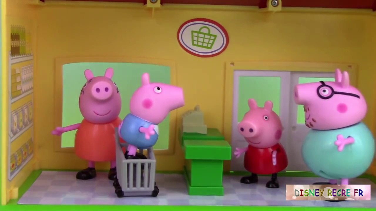 Peppa Pig Le Cochon en français - Le Supermarché - Vidéo Dailymotion