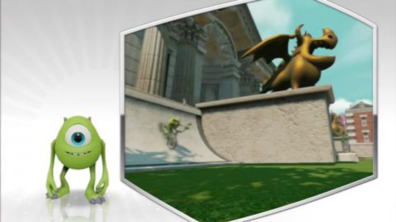 Disney Infinity - Mike Wazowski Character Gameplay - Series 1 - Vídeo ...