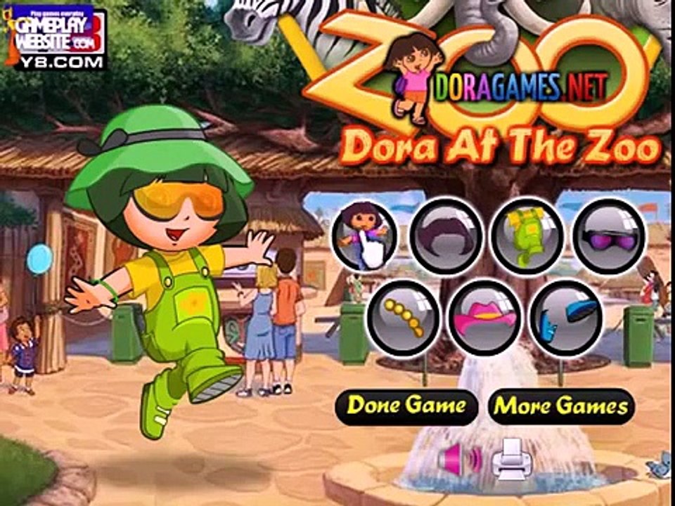 Dora at the Zoo Dora l'Exploratrice en Francais dessins animés Episodes ...