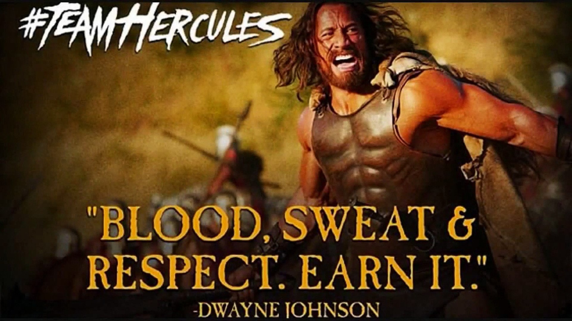 Entrenamiento De Dwayne Johnson Para Hércules