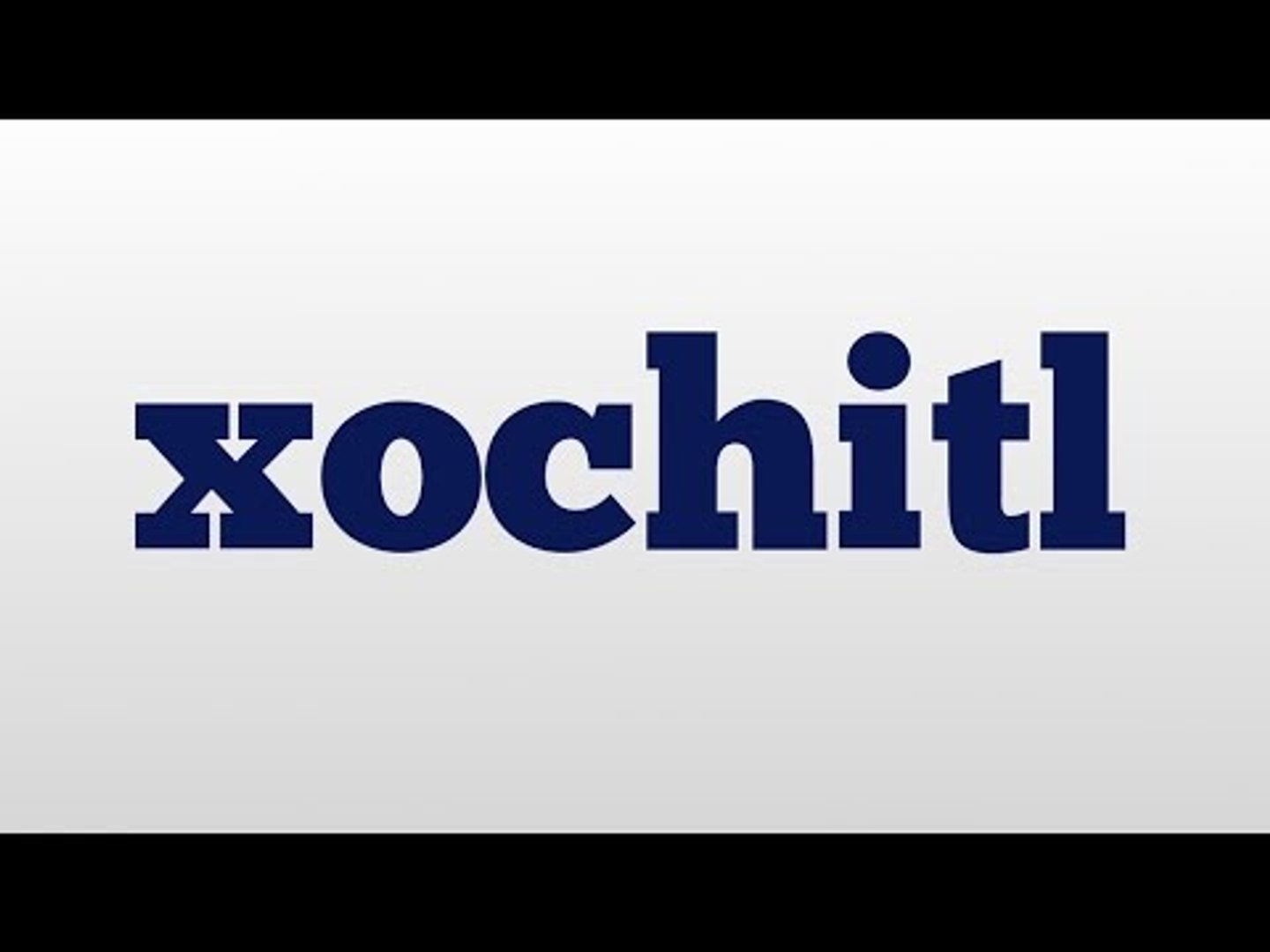 Aztec Xochitl Meaning