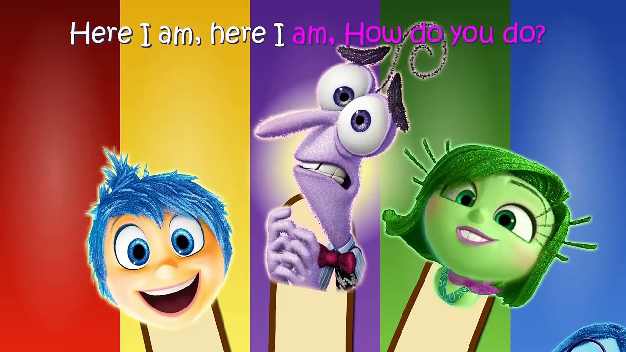 Inside Out Finger Family Nursery Rhymes Lyrics - Dailymotion Video