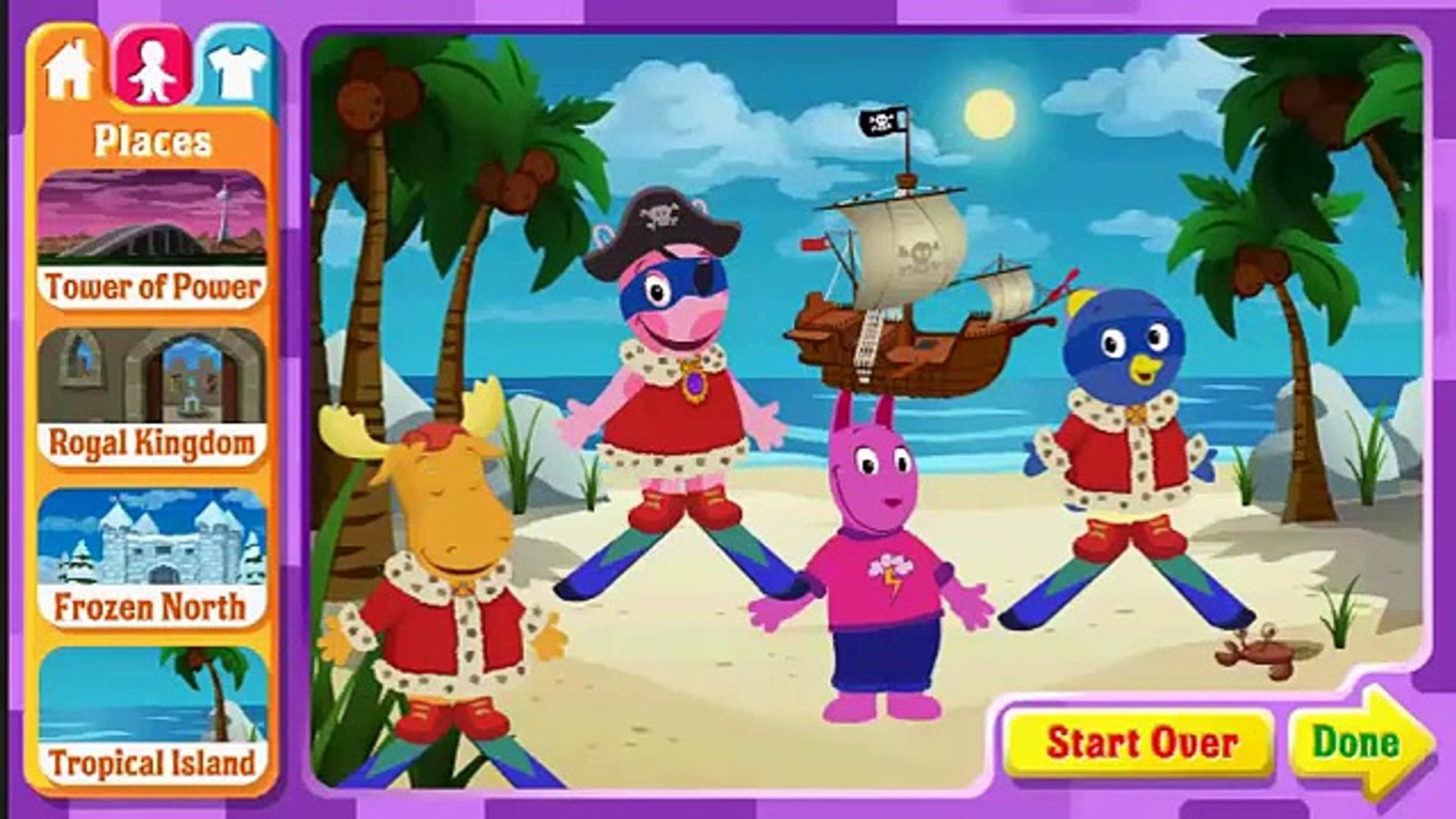 The Backyardigans - Advanture Maker - The Backyardigans Games🖖 Explore ...