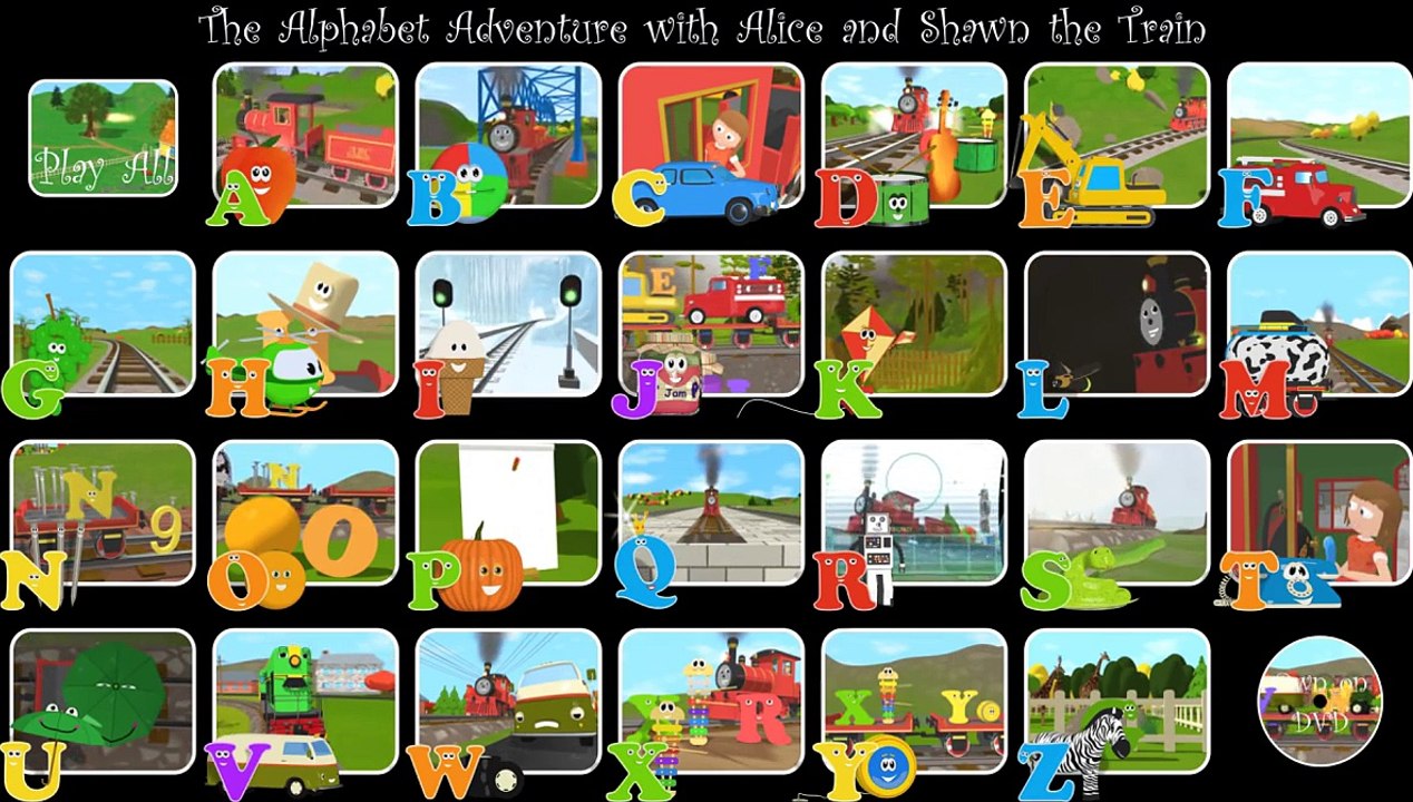 Choose Your Favorite Letter to Watch! The Alphabet Adventure with Alice ...