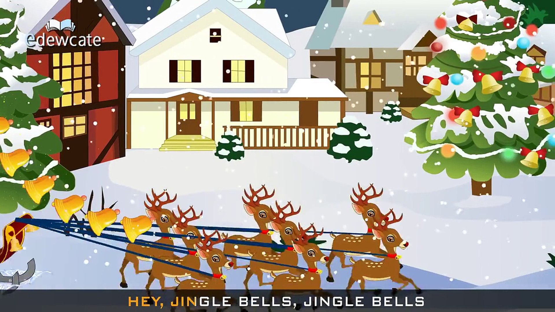 Jingle Bell Rock Kids Video Song With Free Lyrics