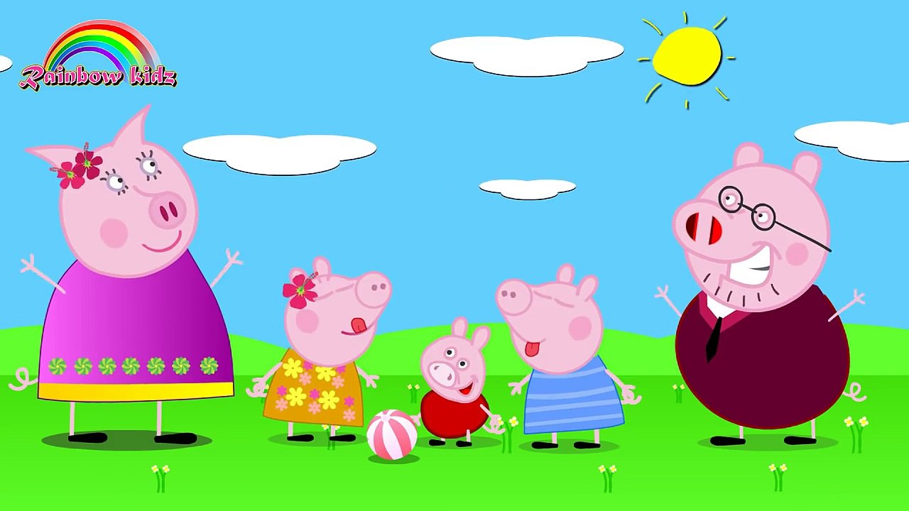 Peppa Pig Hulk Finger Family Nursery Rhymes Lyrics - video Dailymotion