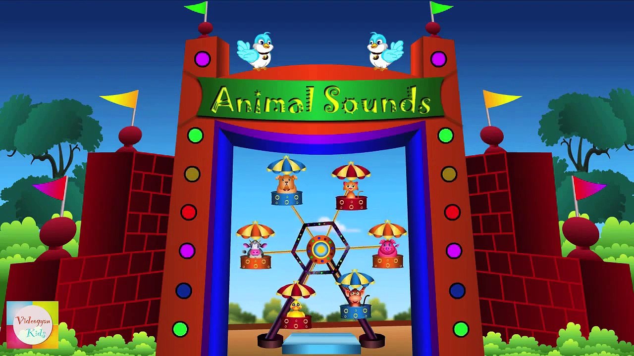 Animal Sounds Song | Nursery Rhymes and Learning for Children ...