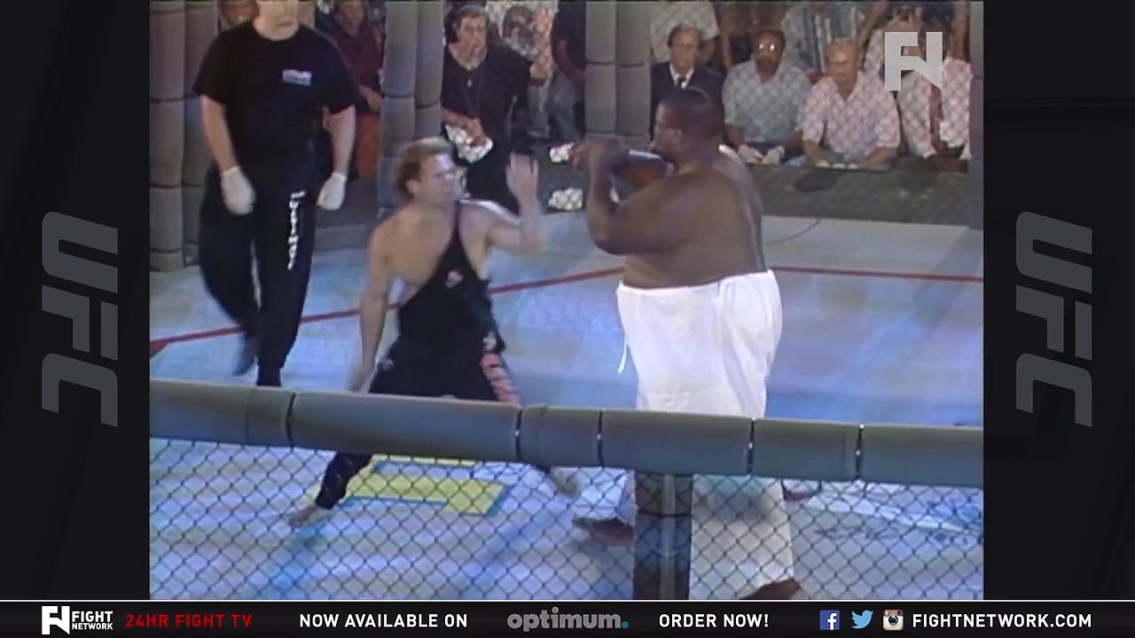 Emanuel Yarbrough (Sumo) Vs Daiju Takase (MMA) Fight! - Dailymotion Video