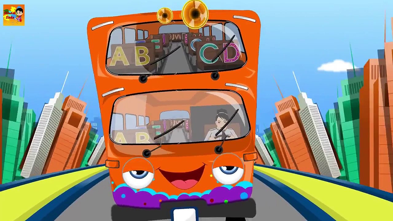 ABC Lied Deutsch | Das ABC Buslied | Kinderlieder deutsch | German ...