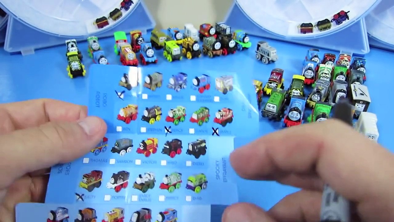 THOMAS AND FRIENDS MINIS CHECKLIST 70+ TANK ENGINES LOCOMOTIVE DINO ...