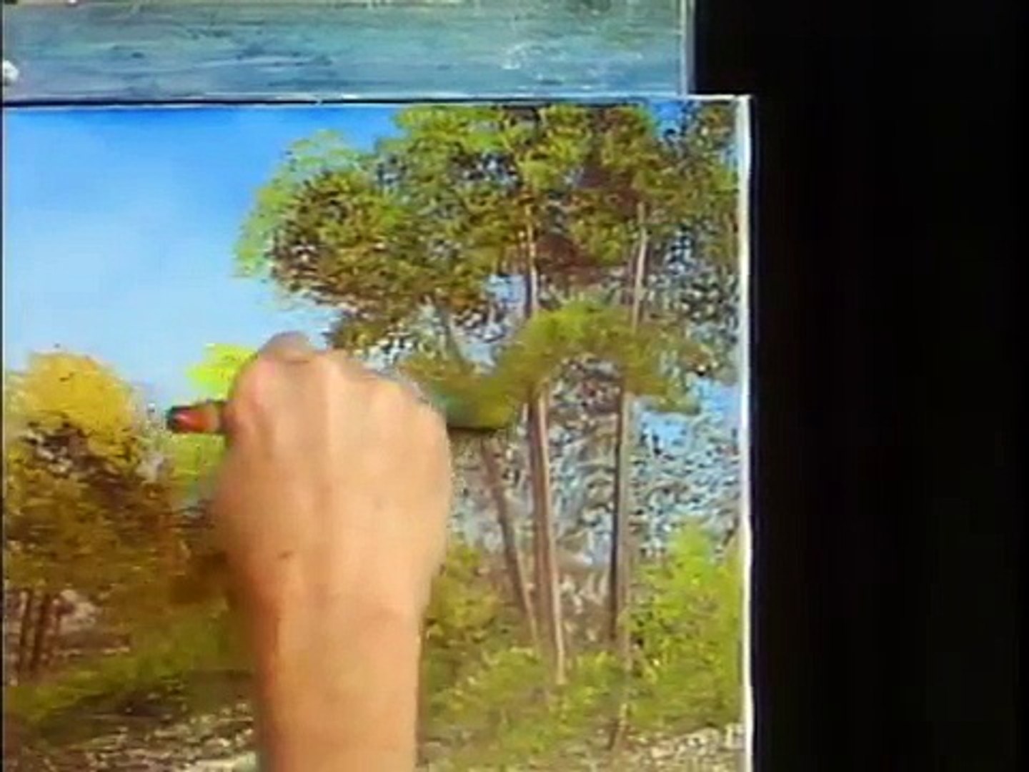 Bubbling Stream Bob Ross Bubbling Stream Shower Curtain By Alan K Holt