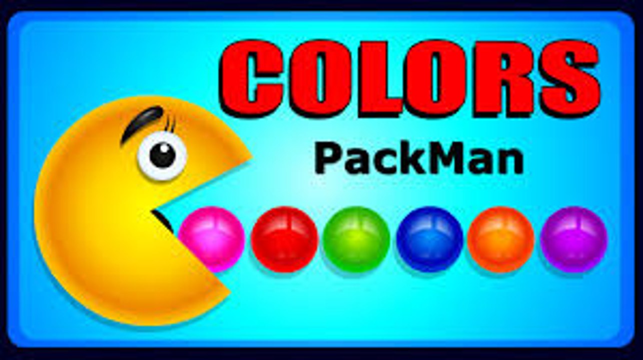 Colors Songs For Kids-Color packman Cartoons For Kids-Children Flower ...
