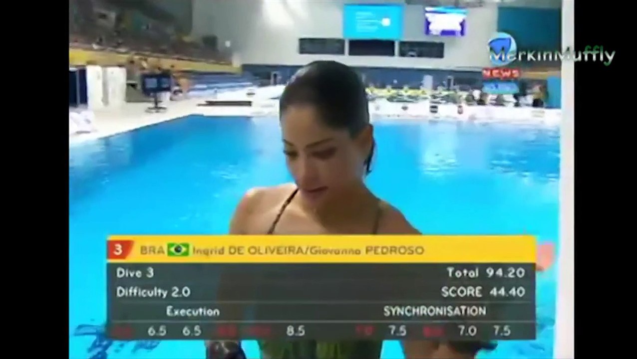 Ingrid de Oliveira - Brazilian Diver - Dailymotion Video