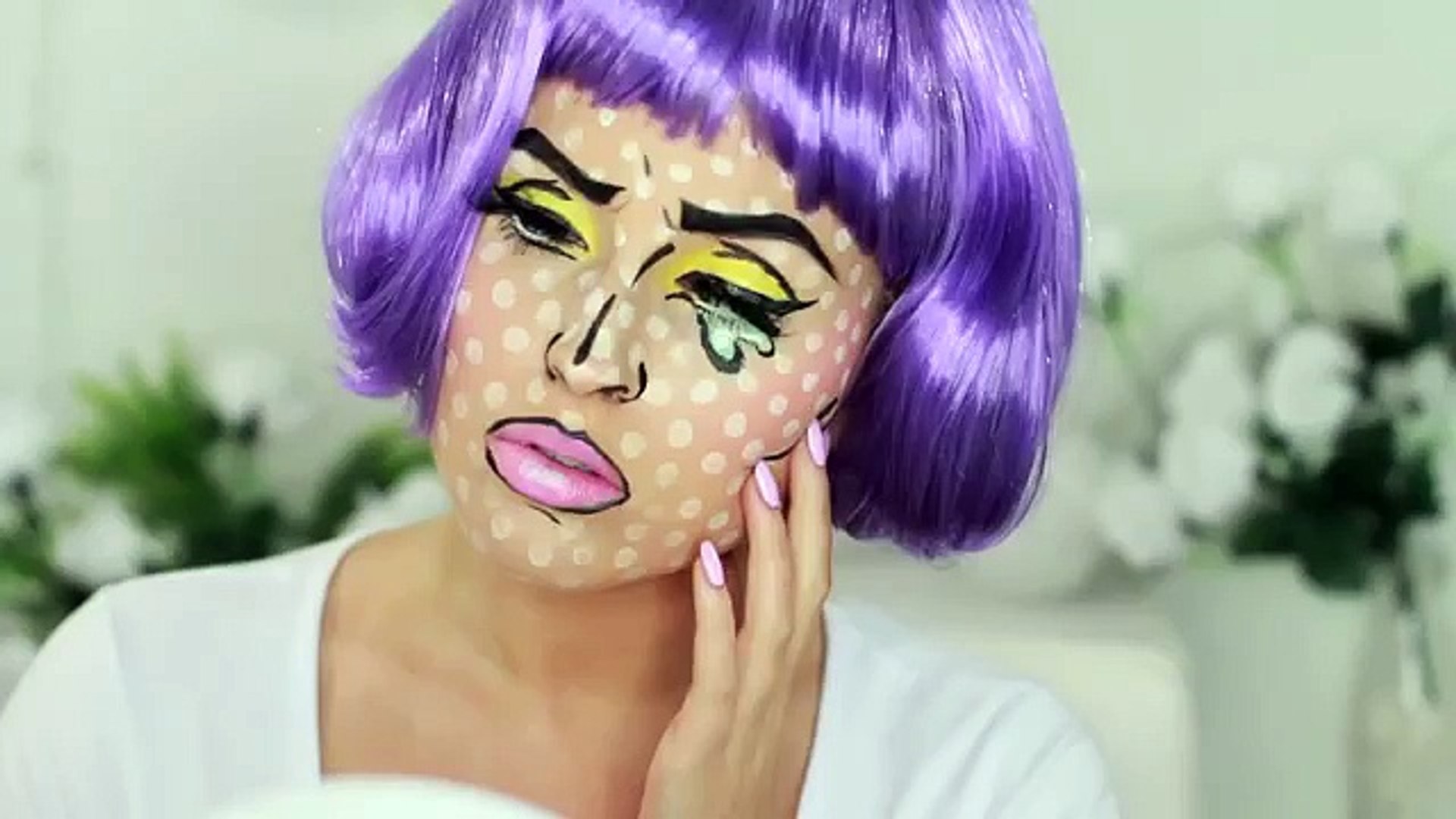 Comic Book Girl Makeup
