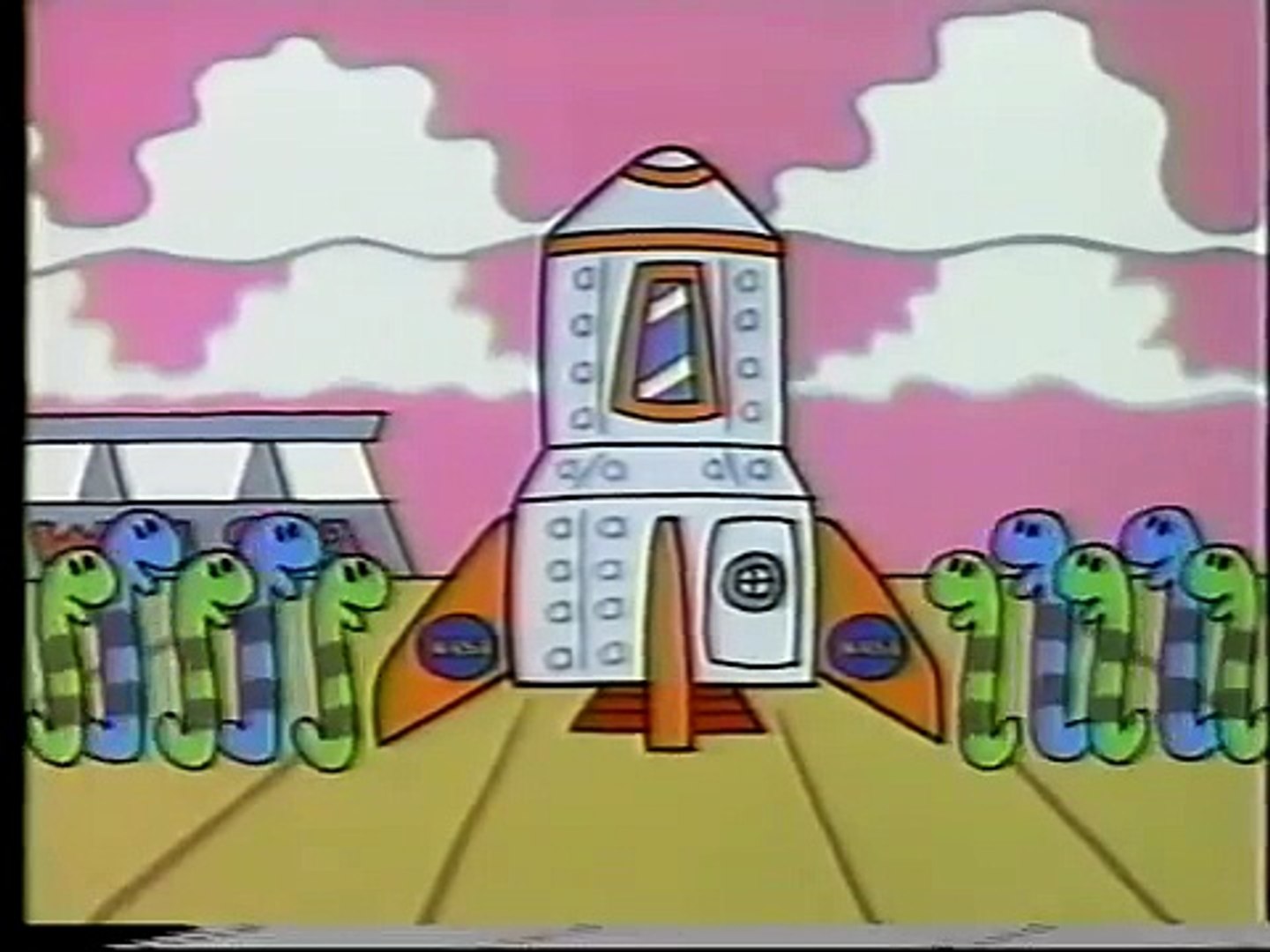 Sesame Street Worms In Space