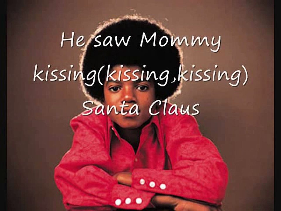 The Jackson 5 I saw Mommy kissing Santa Claus (with lyrics) - video ...