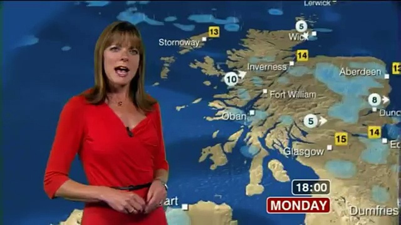 LOUISE LEAR: Persephone : BBC WEATHER Red Dress Goddess 30 July2012 ...