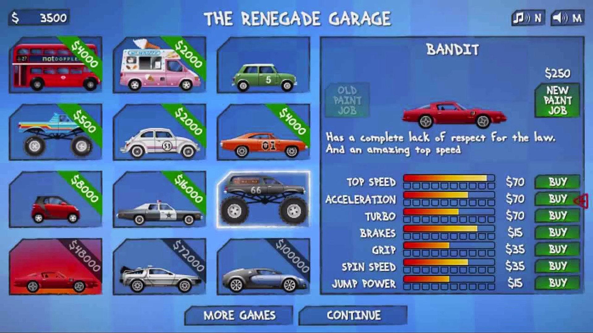 Renegade Racing Cooler Math Games