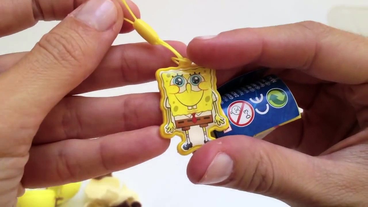 SpongeBob and The Penguins of Madagascar Kinder Surprise Chocolate Eggs ...