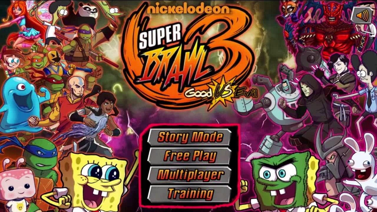 SpongeBob SquarePants: Super Brawl 3 - Nickelodeon Games - Dailymotion Video
