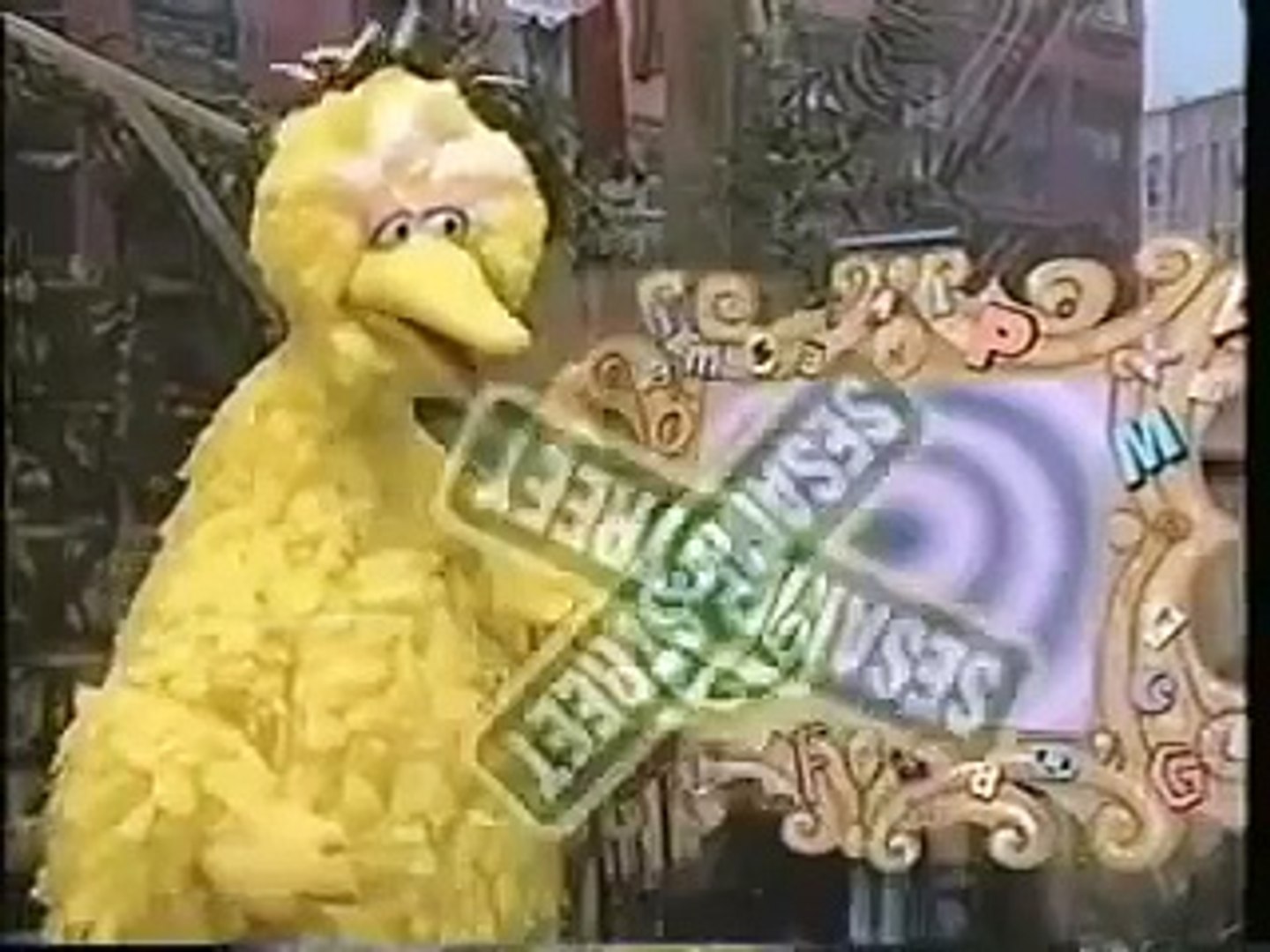 Sesame Street Sing Along Vhs