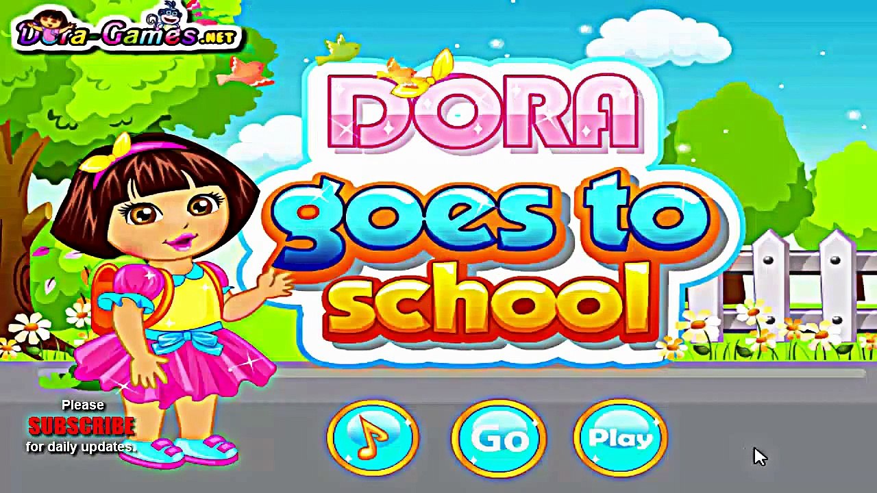 Đ 15 Dora the explorer Goes To School_ Dora Goes To School Online game ...