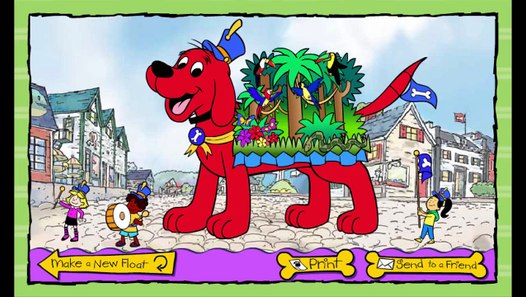 Clifford The Big Red Dog Cliffords Big Parade Cartoon Animation PBS ...