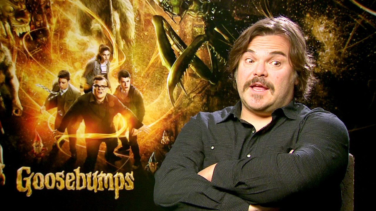 Jack Black talks 'Slappy' the dummy - video Dailymotion