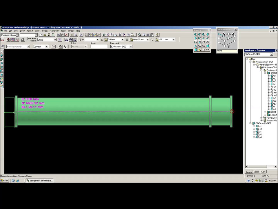 SP3D Equipment Modeling | Complete Design | Drawing | Tutorial 1 ...