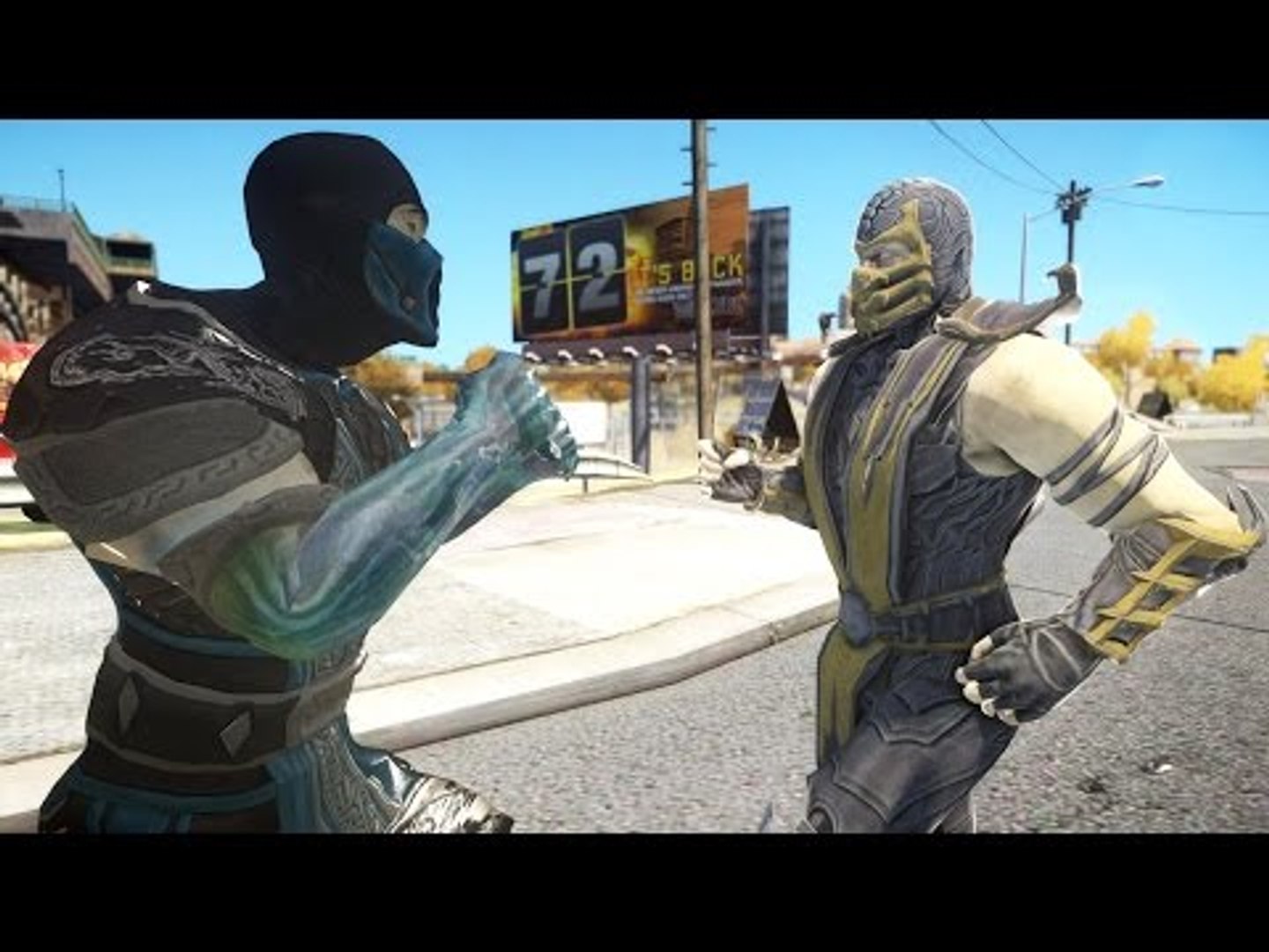 Scorpion Vs Sub Zero Mortal Kombat X