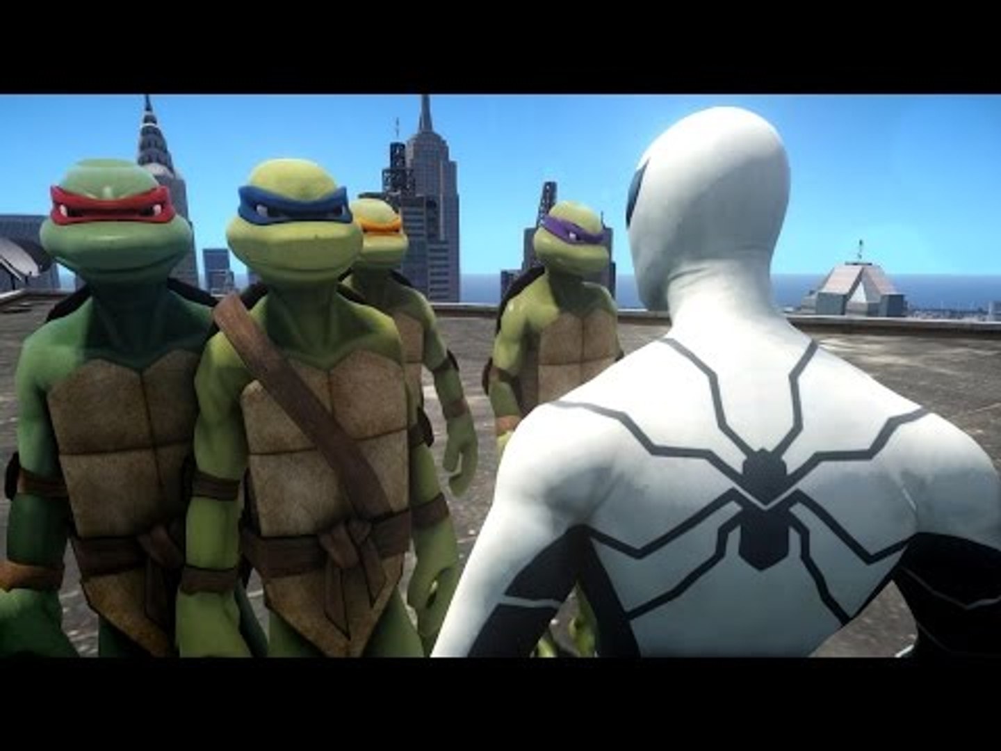 Teenage Mutant Ninja Turtles Vs Spider Man SPIDER MAN AND THE TEENAGE