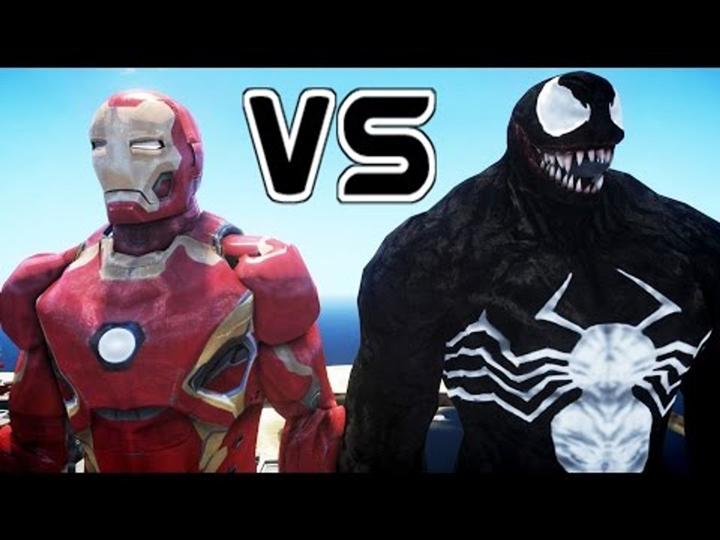 Iron Spiderman Vs Venom