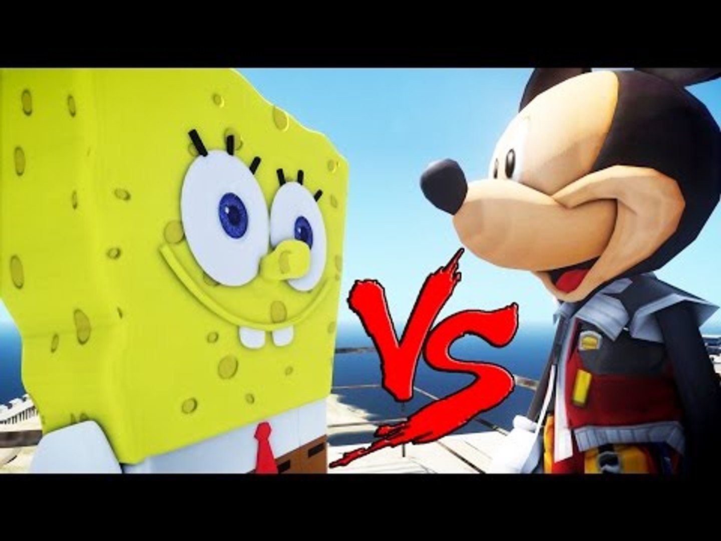 Spongebob Vs Mickey Mouse