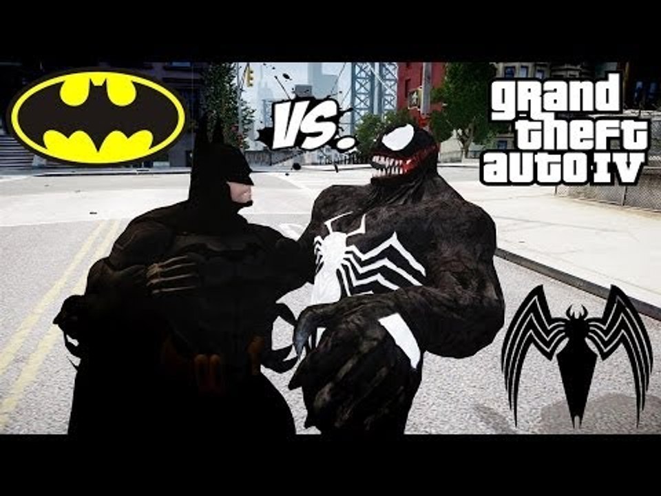 BATMAN VS VENOM - EPIC BATTLE - GTA IV - video Dailymotion