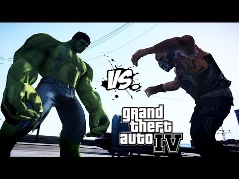 HULK VS BANE - EPIC BATTLE - GRAND THEFT AUTO IV - video Dailymotion