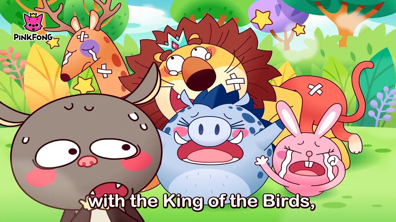 The Bat, the Beast, and the Bird | Aesops Fables | PINKFONG Story Time ...