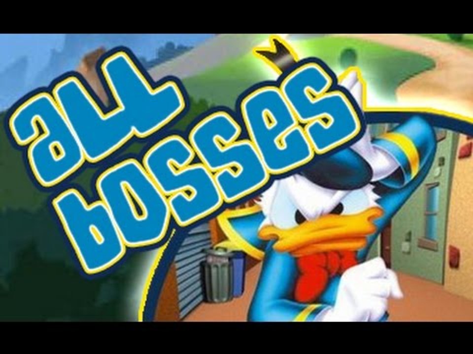 Donald Duck Goin' Quackers All Bosses | Donald Duck Quack Attack All ...