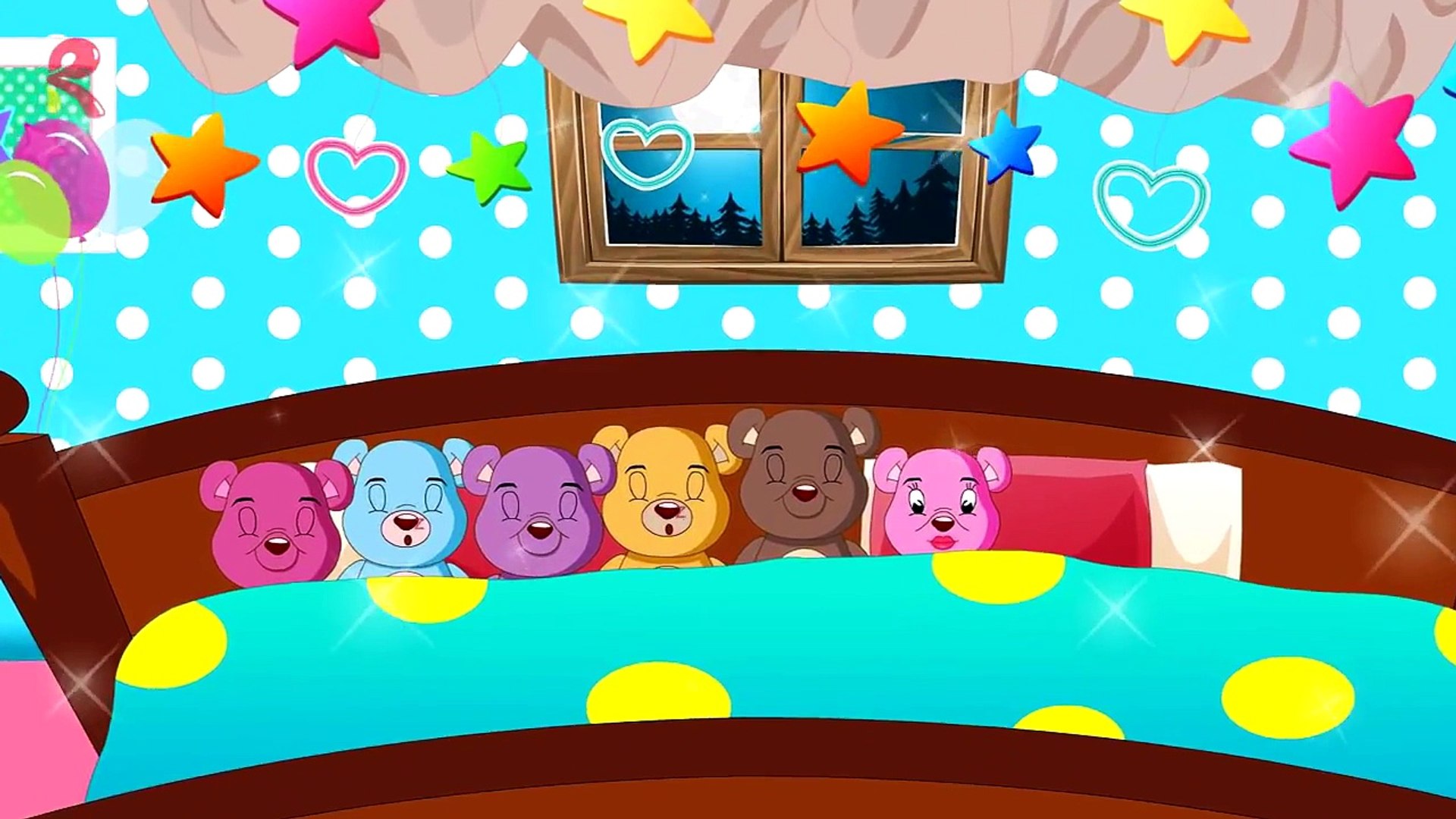 Ten In The Bed Clipart