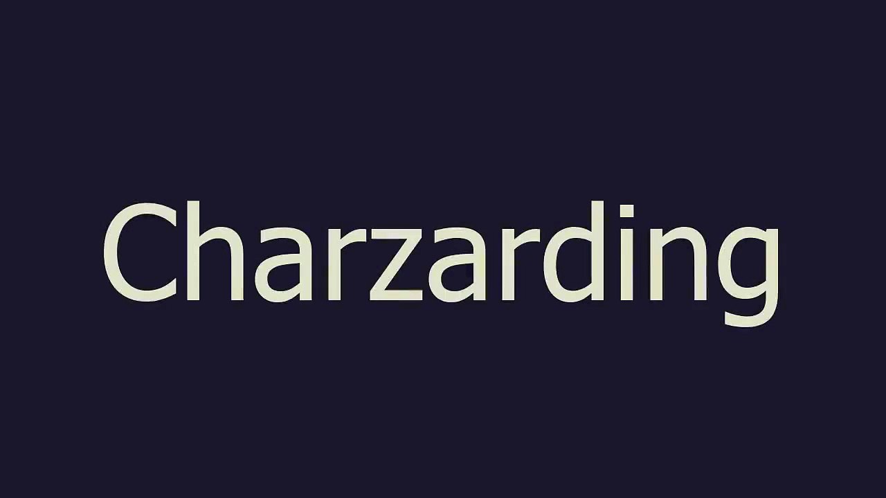 Charzarding meaning and pronunciation - video Dailymotion