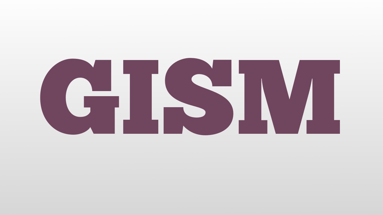 GISM meaning and pronunciation - video Dailymotion