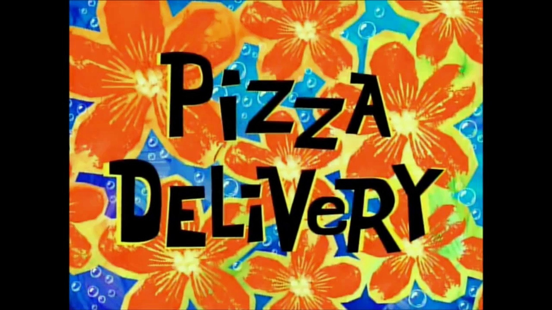 Pizza Delivery Spongebob